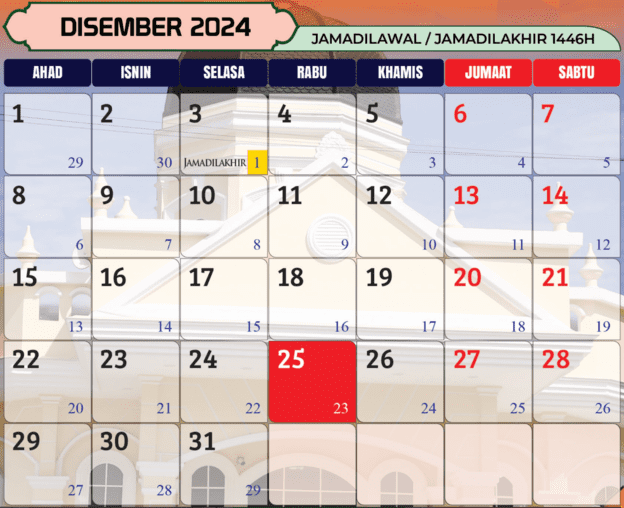 Kalendar Islam 2024 Dan Tarikh Penting 1445H-1446H